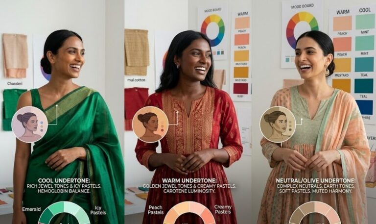 The Science of Color Theory: How to Pick Shades that Complement Indian ...